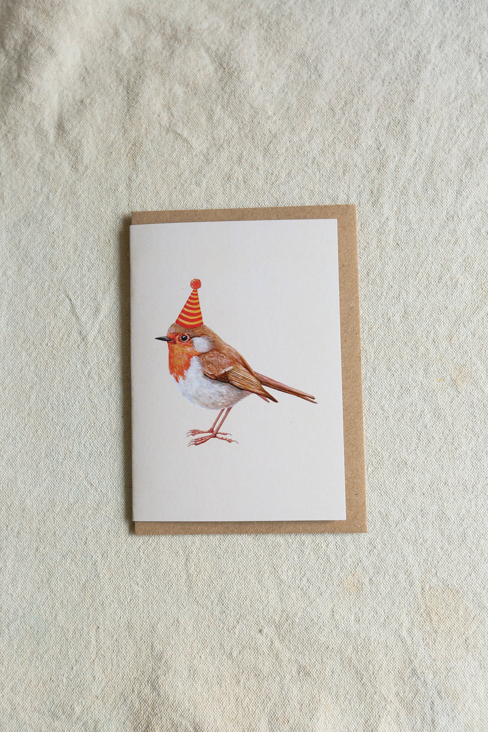 Robin Birthday Card Happy Birthday Bird Card Party Birds - Etsy