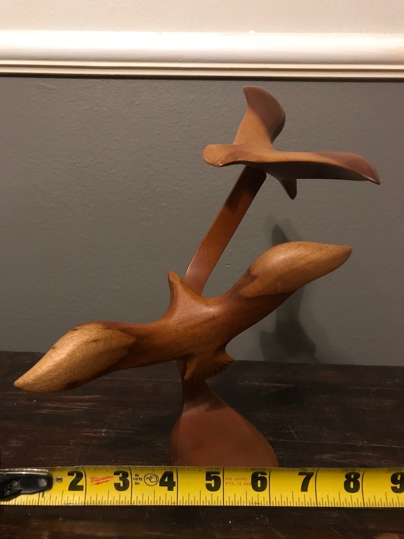 Danish Modern Wooden Birds (emil Milan Inspired) - Etsy
