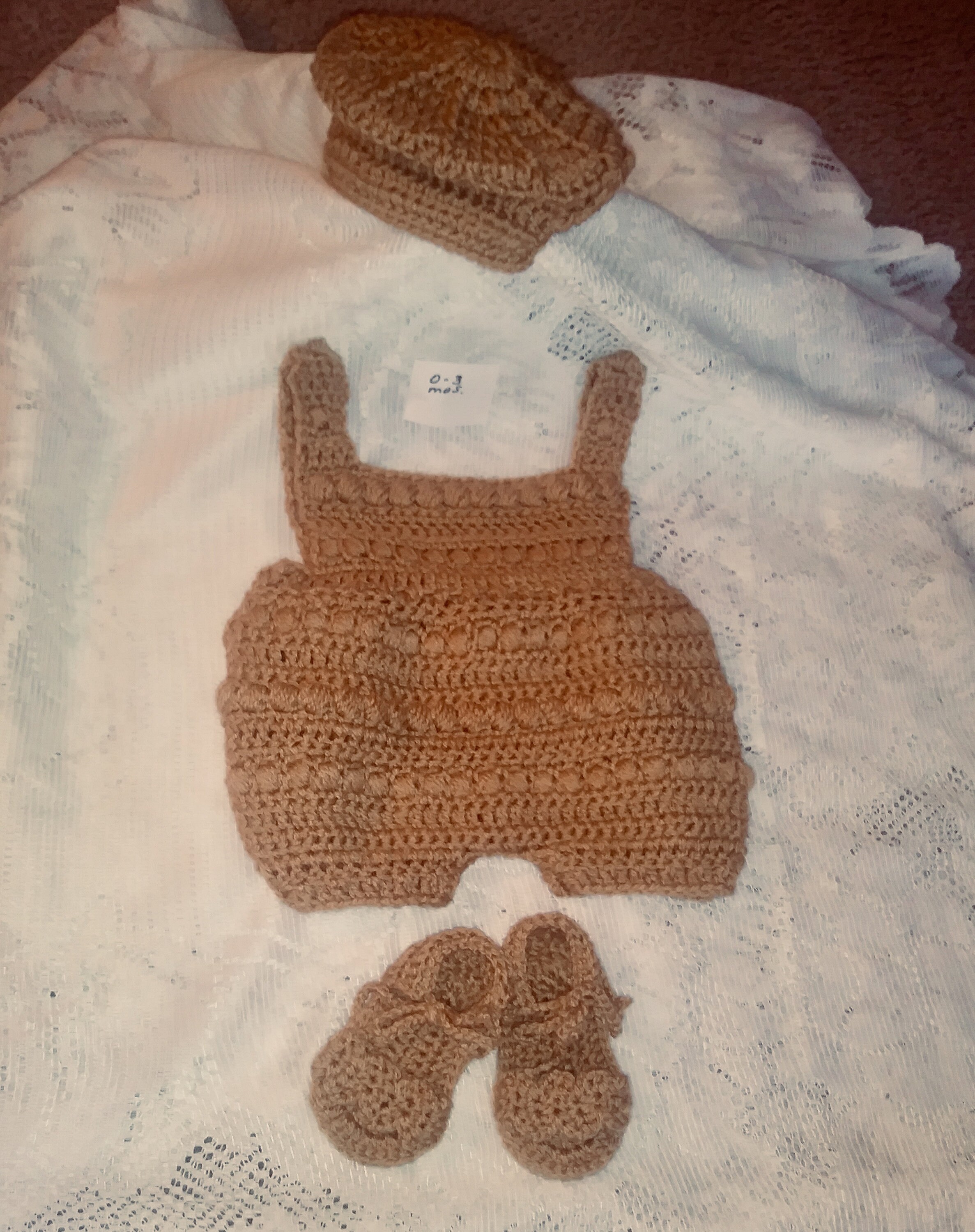 Darling Crocheted Baby Romper Sets - Etsy