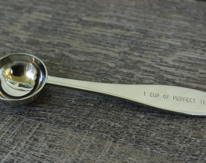 One Cup of Perfect Tea Spoon - Etsy