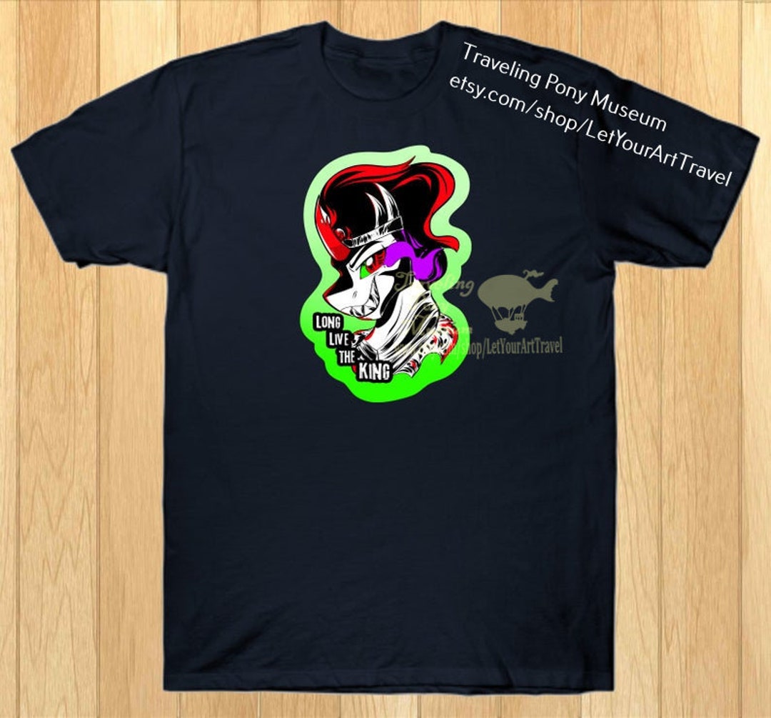 Somber Villain King Unicorn Crystal Empire 100% COTTON T-shirt Parody ...