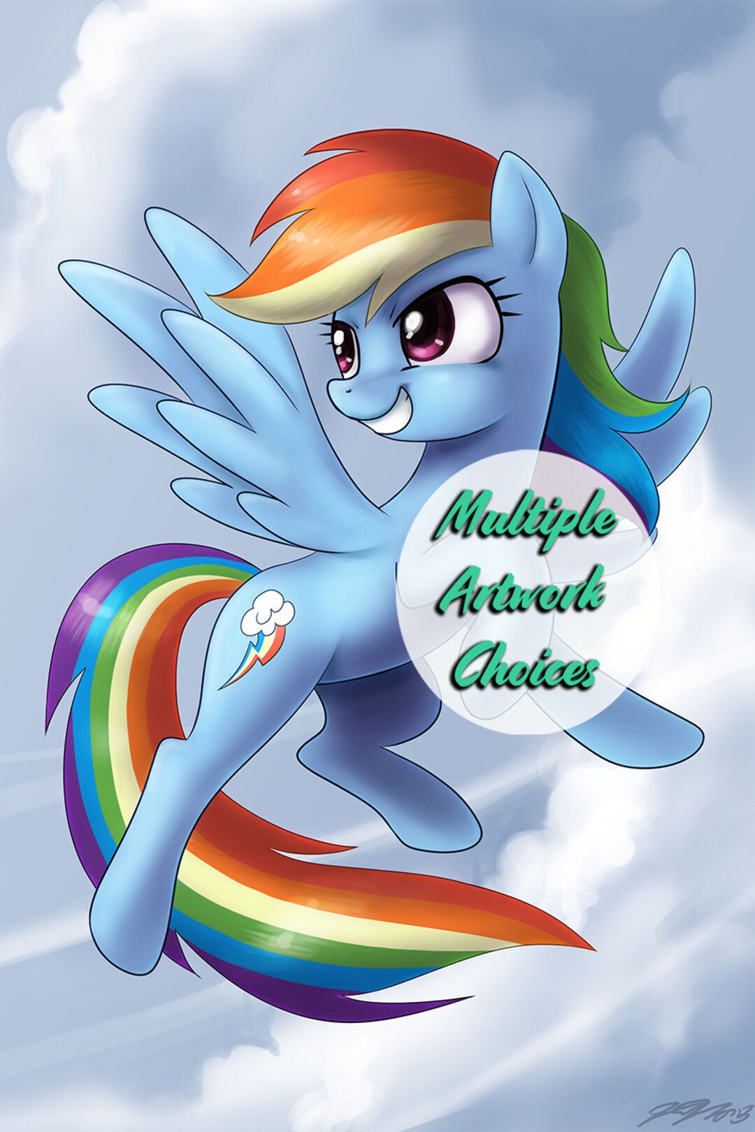 Rainbow Fast 2 Beach Towel or Minky Fleece Blanket Mane6 Parody Brony ...