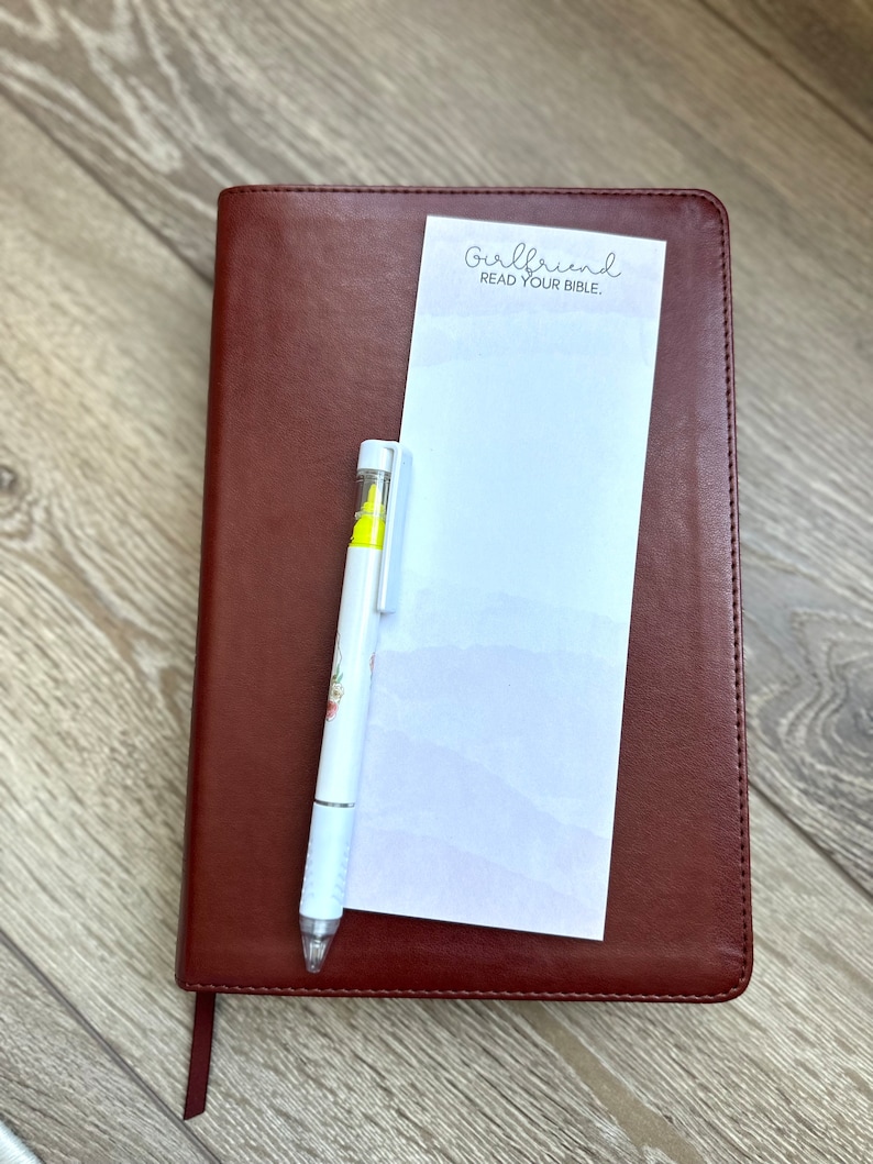 Bible Study Post-it Notes | 3"x8" Vertical Adhesive - Etsy