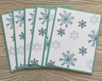 Stamped Note Cards - Etsy