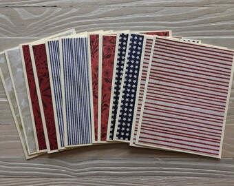 Blue and White Note Cards - Etsy