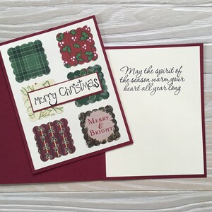 Christmas Card Bundle, Handmade Cards, Seasonal Cards - Etsy