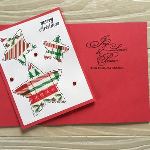 Christmas Card Bundle, Handmade Cards, Seasonal Cards - Etsy