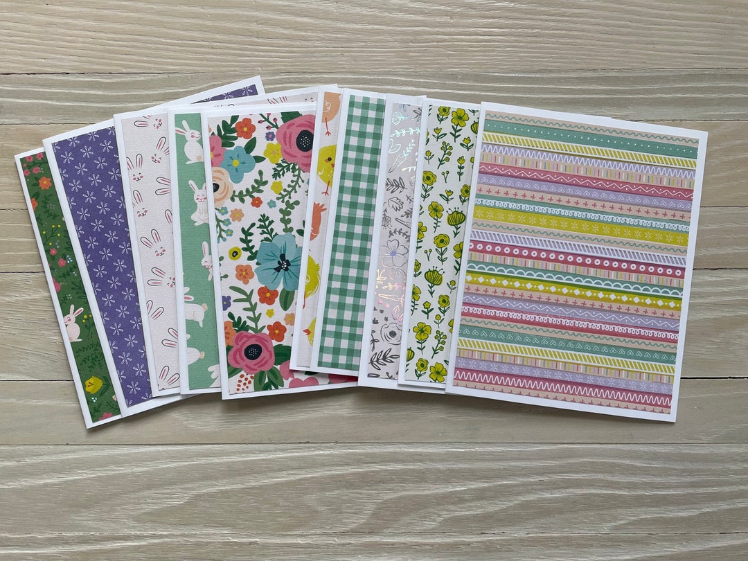 Happy Easter Note Cards/set of 10, Budget EZ, Blank Inside, Easter and ...