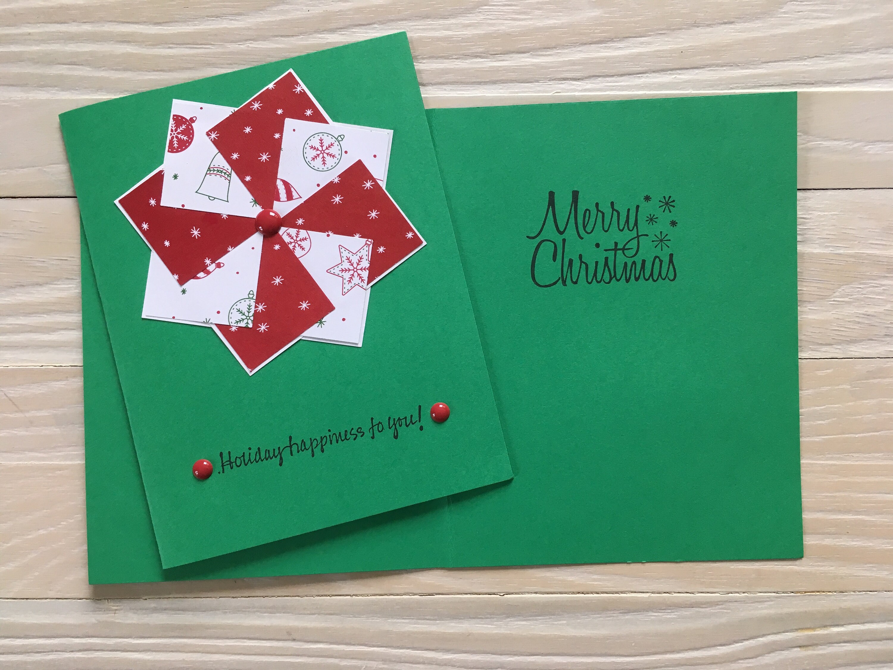 Christmas Card Bundle Handmade Cards Seasonal Cards - Etsy