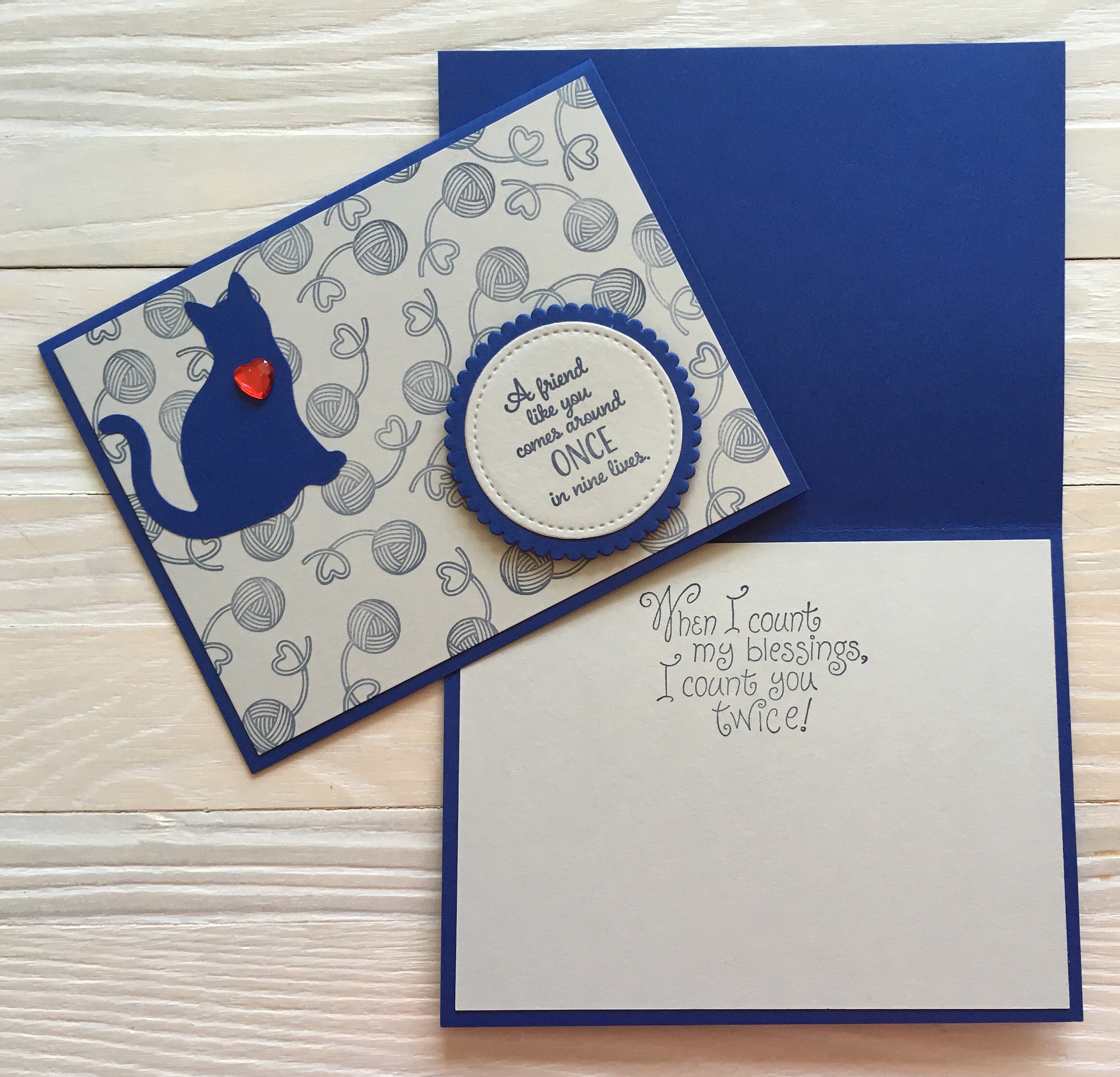 Cat Lovers Variety Bundle Cat Cards Loss of Cat Cat Themed | Etsy