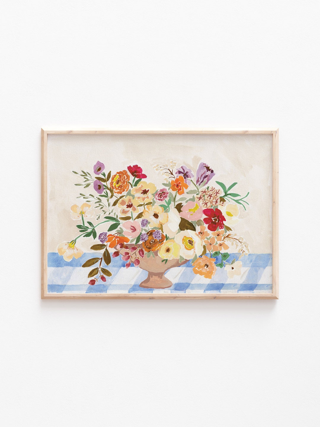 A3|A4|A5 |yellow Abstract Flower Art Print|floral Painting Print|floral ...