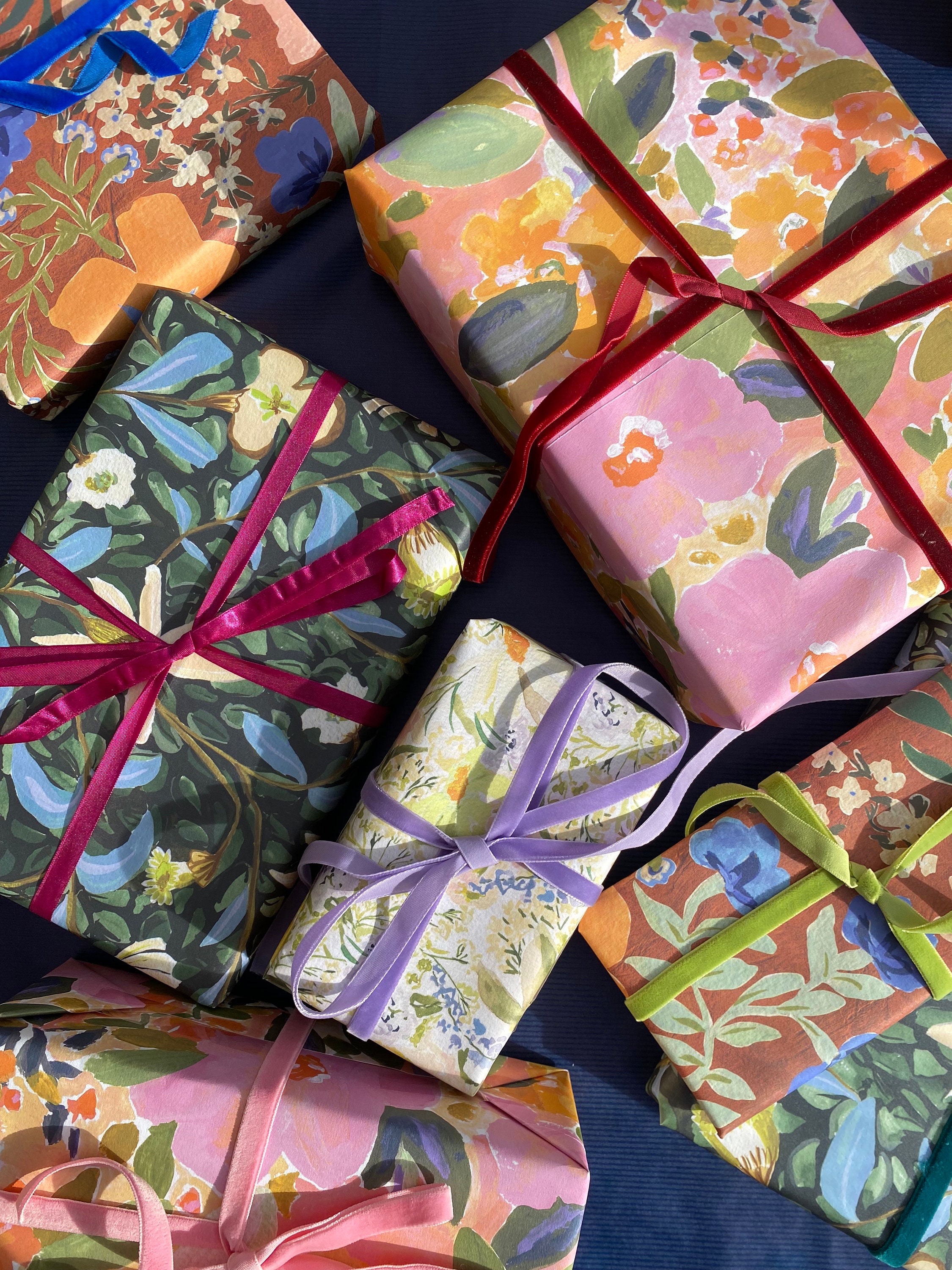 Luxury Old English Wrapping Paper Sheet Gift Wrap - Etsy