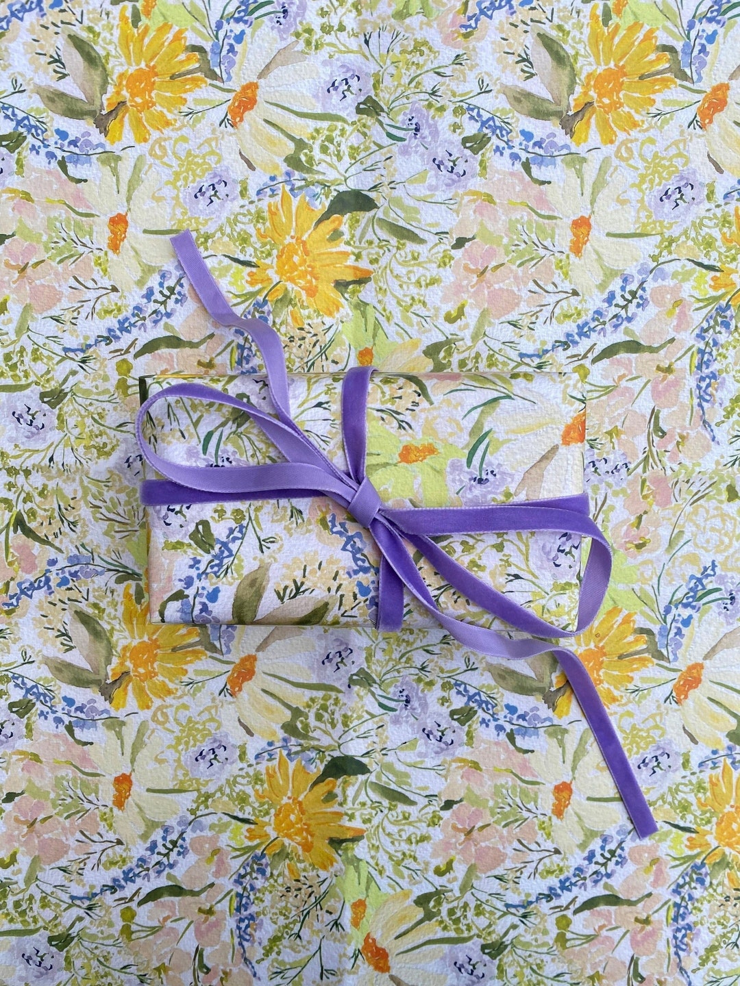 Luxury Wildflower Wrapping Paper Sheet Gift Wrap Christmas - Etsy