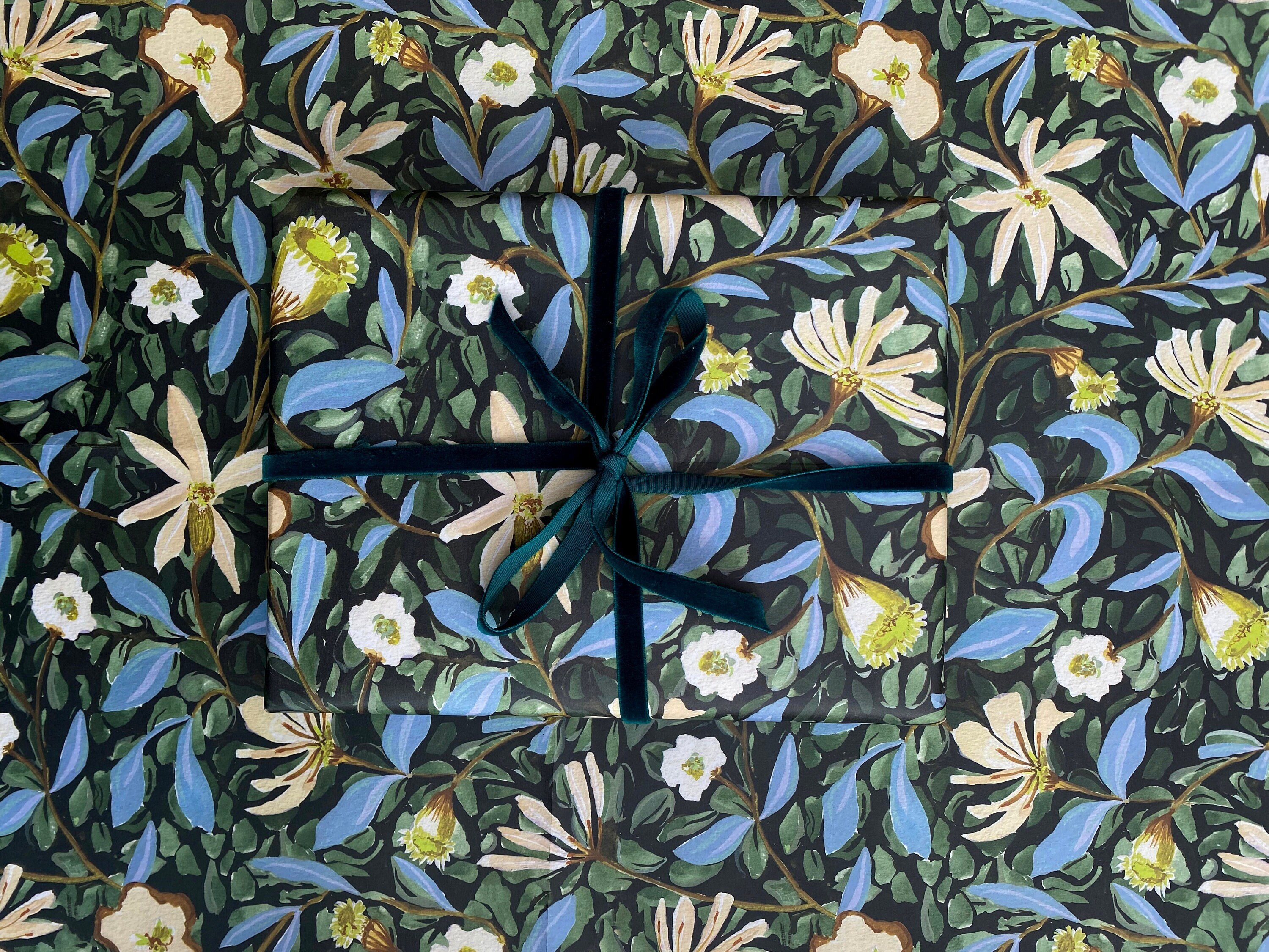 Luxury Old English Wrapping Paper Sheet Gift Wrap - Etsy