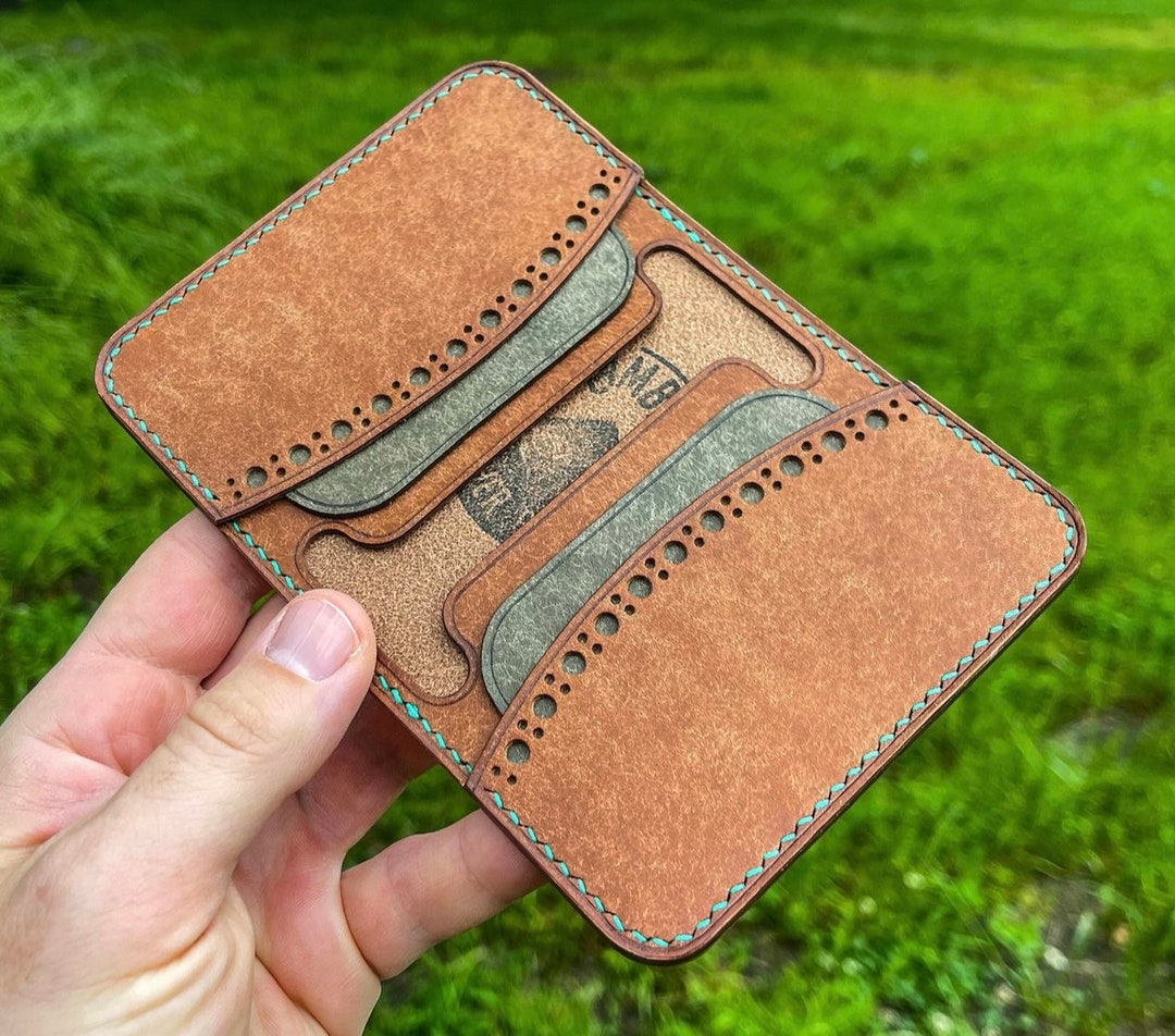 Bifold Wallet, Handmade Billfold, Gift Ideas - Etsy