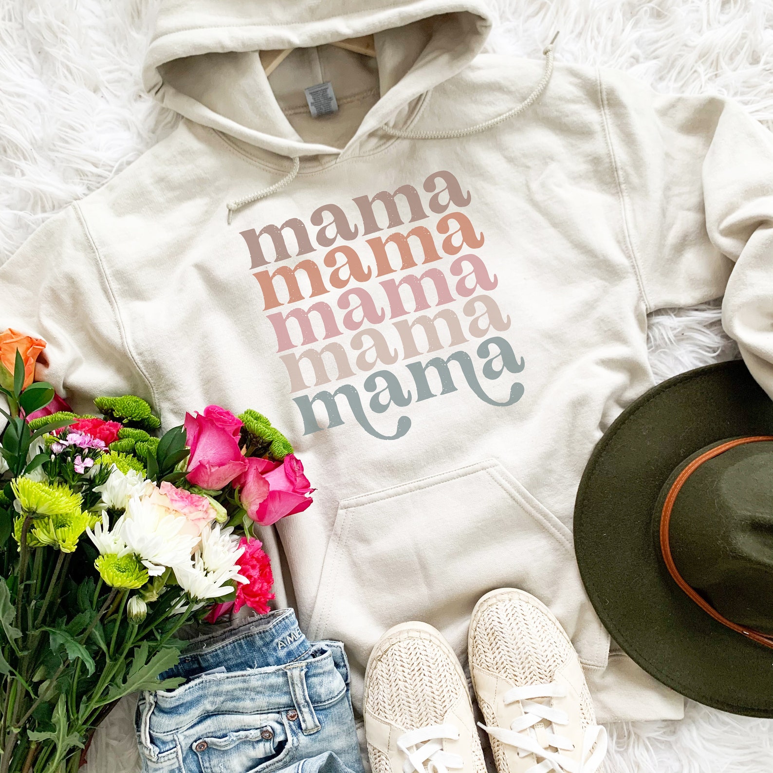 Retro Mama Row Sweatshirt Mama Hoodie Mama Sweatshirt Retro - Etsy