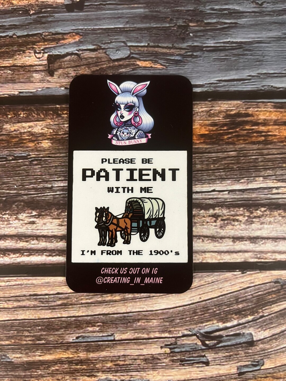 Please Be Patient With Me I’m From the 1900’s Pin, Oregon Trail Pin, 90 ...