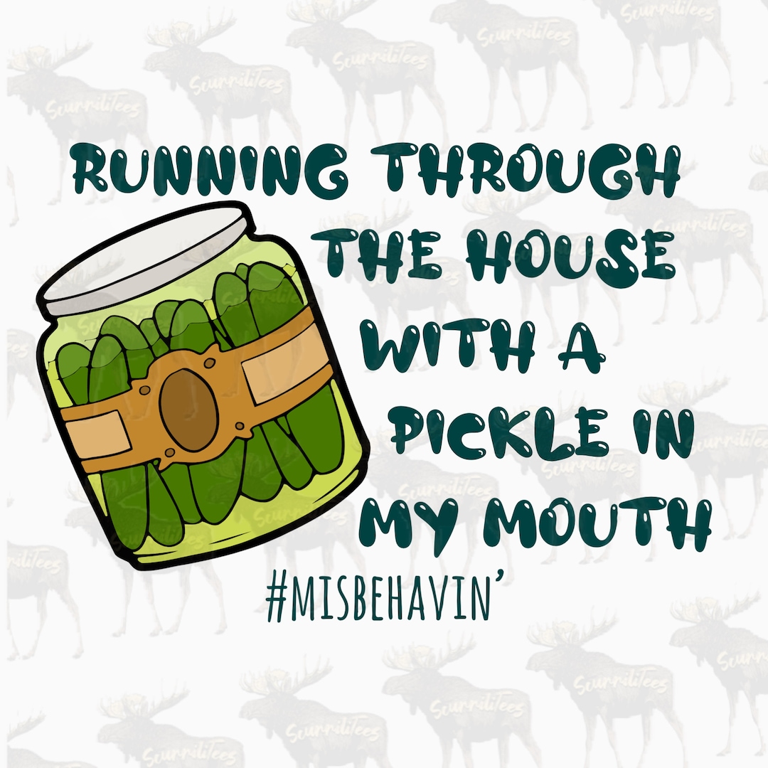 Righteous Pickle Running Through the House Gemstones Png Image Digital ...