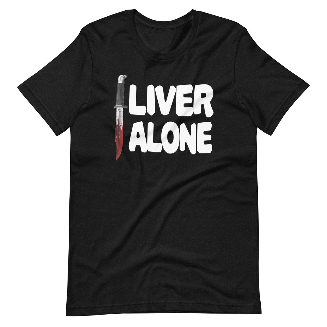Liver Alone / Scream/ Scream 1996/ Ghostface Short-sleeve Unisex T ...