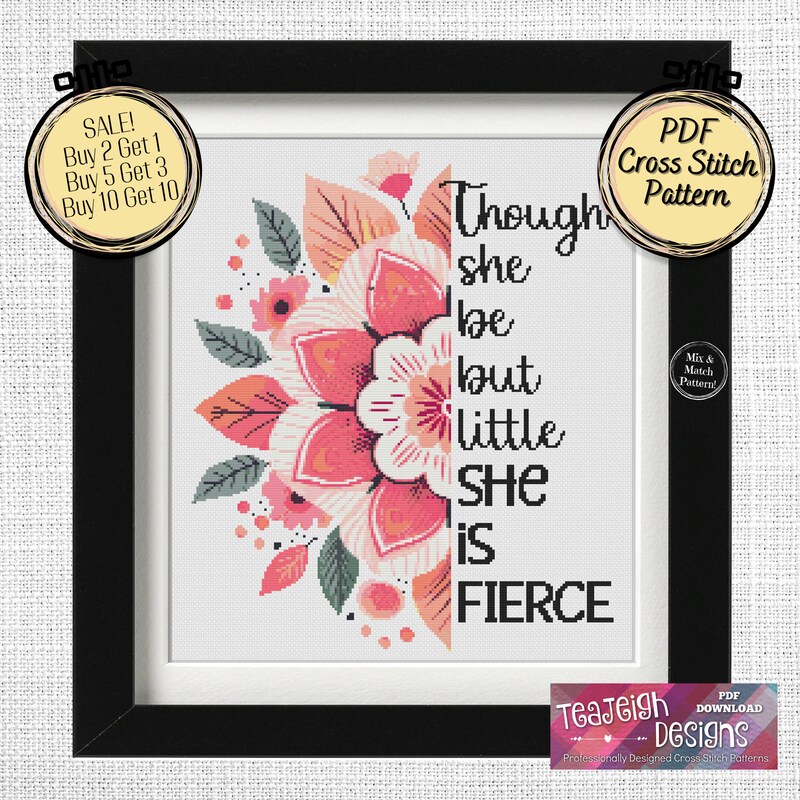 She is Fierce - Etsy