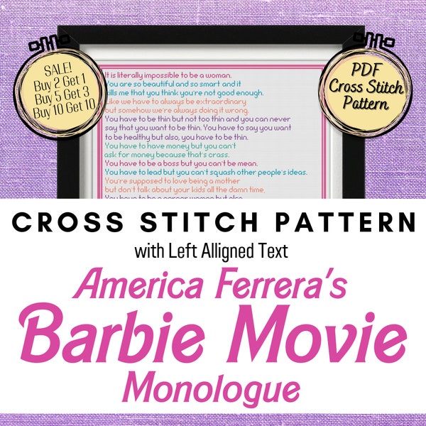 Barbie Movie Monologue - Etsy UK
