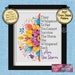 I Am the Storm Cross Stitch Pattern - Bright Floral Mandala - Mix and ...