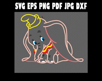 Dumbo svg | Etsy