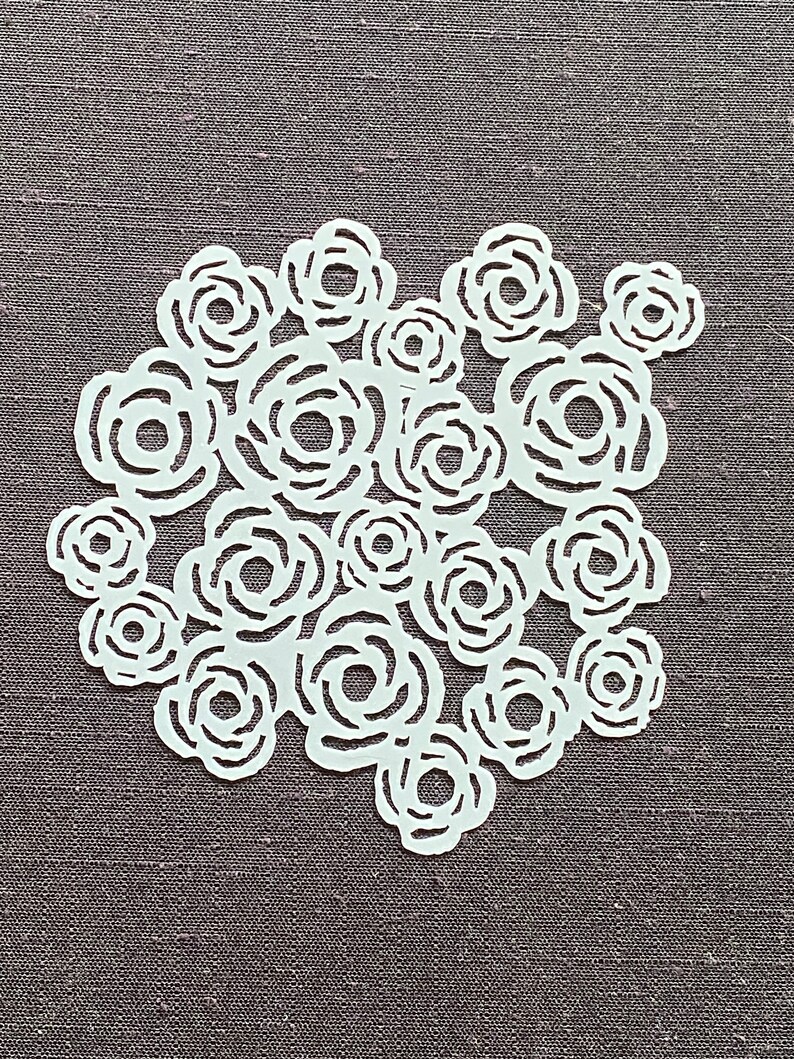 5" Stencils, Natural Design, Irregular Margin/edge~ 8 Choices. - Etsy