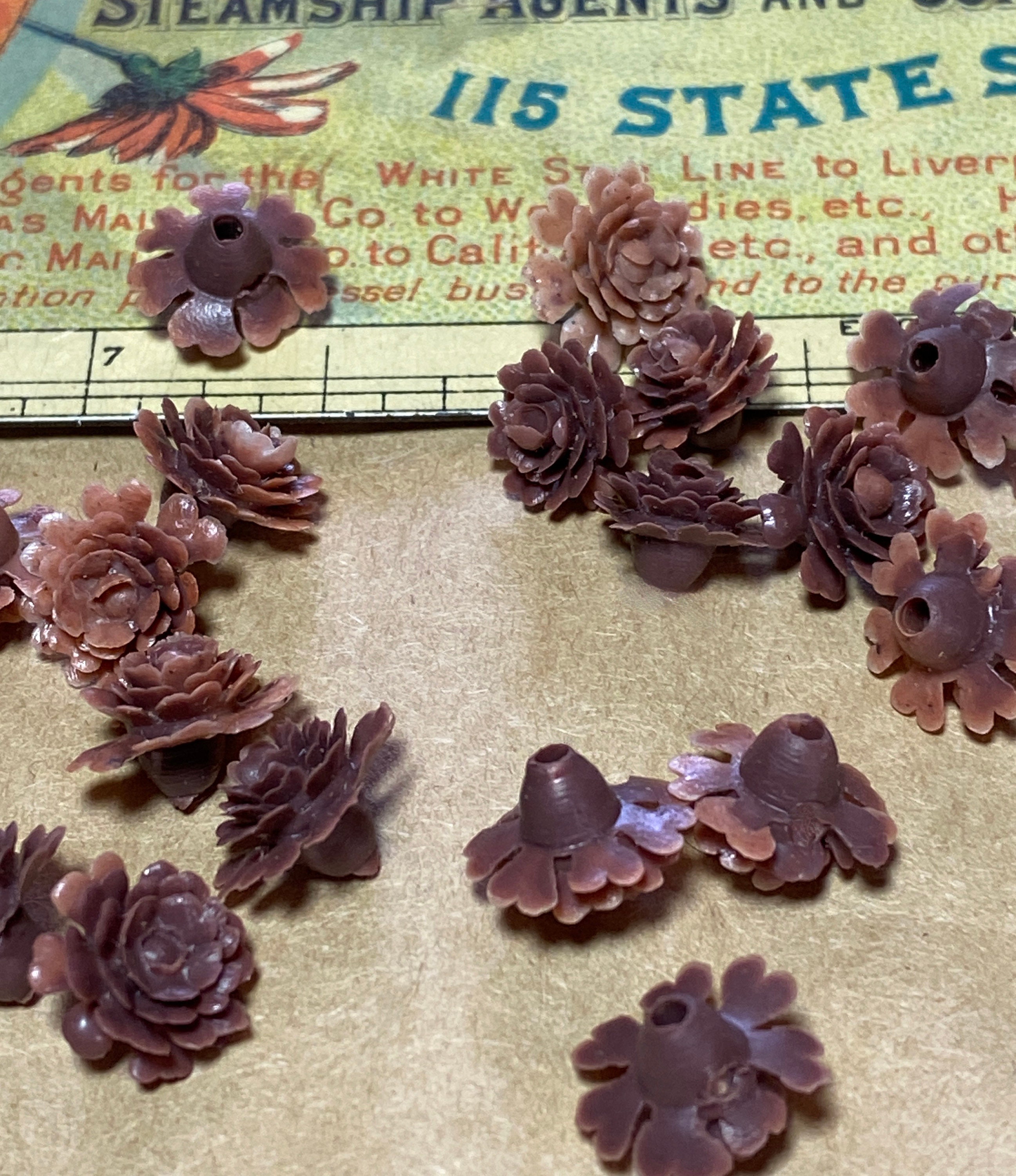20 Rubber Flower Bumpers Earring Ends~ 3 Choices - Etsy