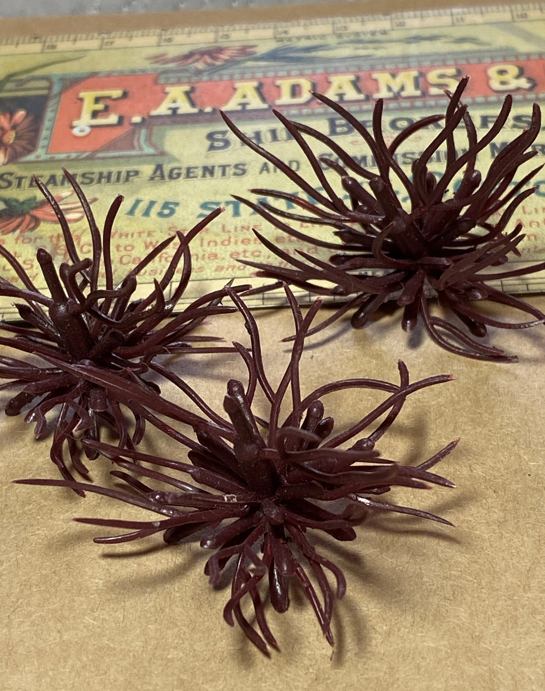 Flower Parts, Mixed Media Plastic Flower Bumpers~ Jewelry Components~ 1 ...