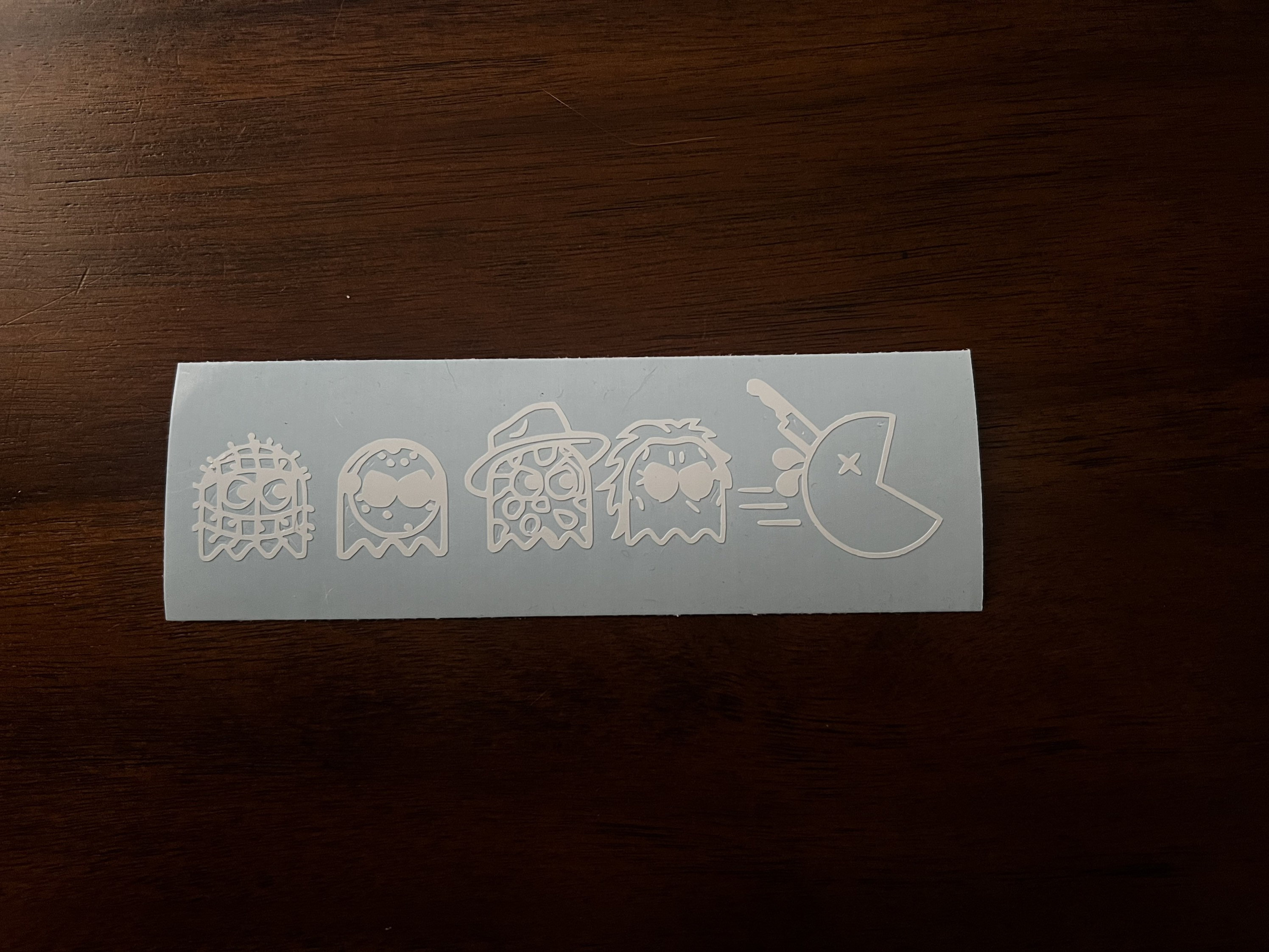 Horror Pac Man Decal - Etsy