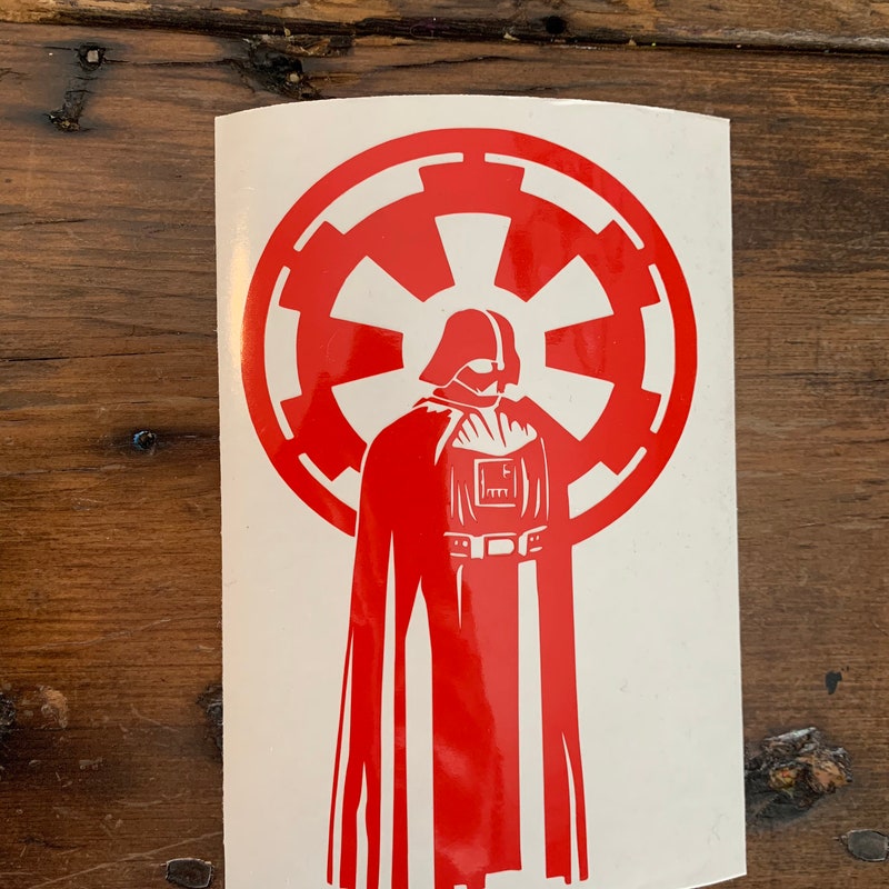 Darth Vader Decal - Etsy