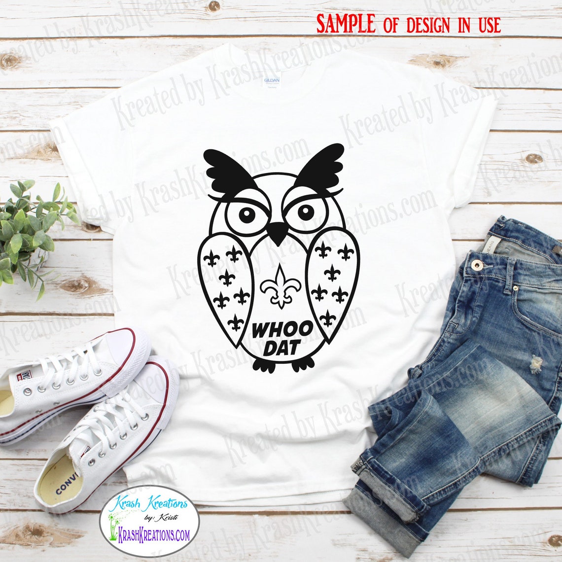 Owl WHOO DAT SVG Digital File, Saints Owl, Saints Svg - Etsy