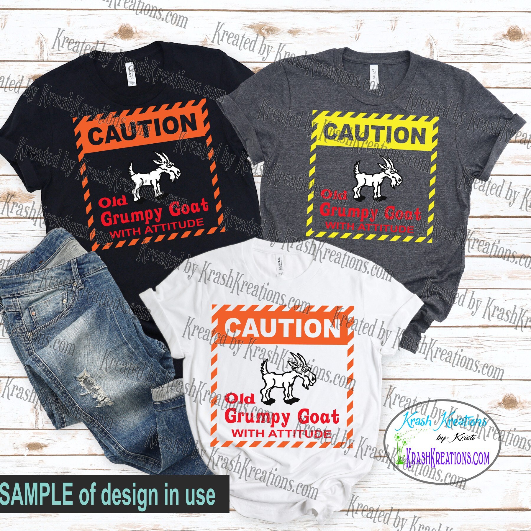 Old Grumpy Goat With Attitude SVG Cut File - Etsy