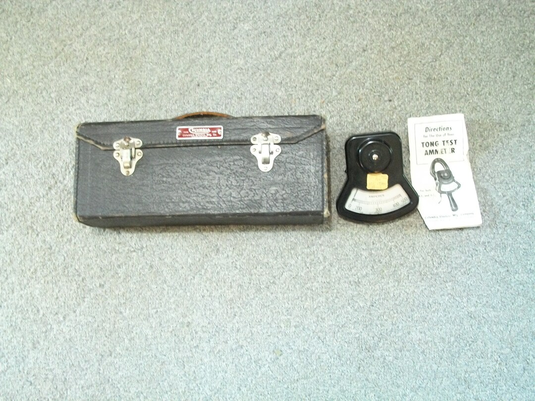 Bell Systems, Tong Meter, Tong Test Ammeter, AC and DC, Columbia Elec ...