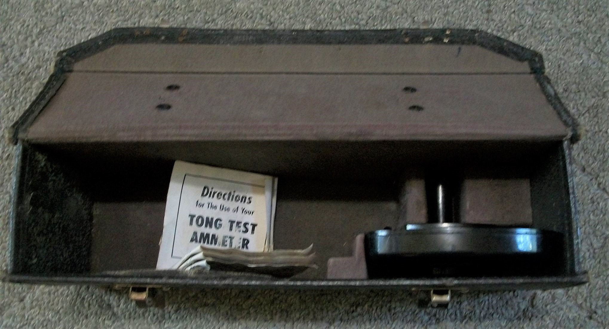 Bell Systems, Tong Meter, Tong Test Ammeter, AC and DC, Columbia Elec ...