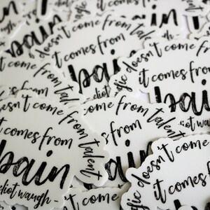 Vinyl Sticker Eliot Waugh Quote the Magicians Magic Doesn't Come From ...