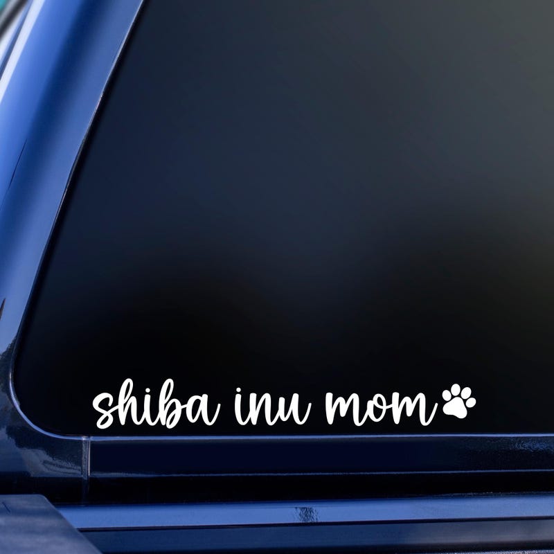 Shiba Inu Decals for Car - Etsy