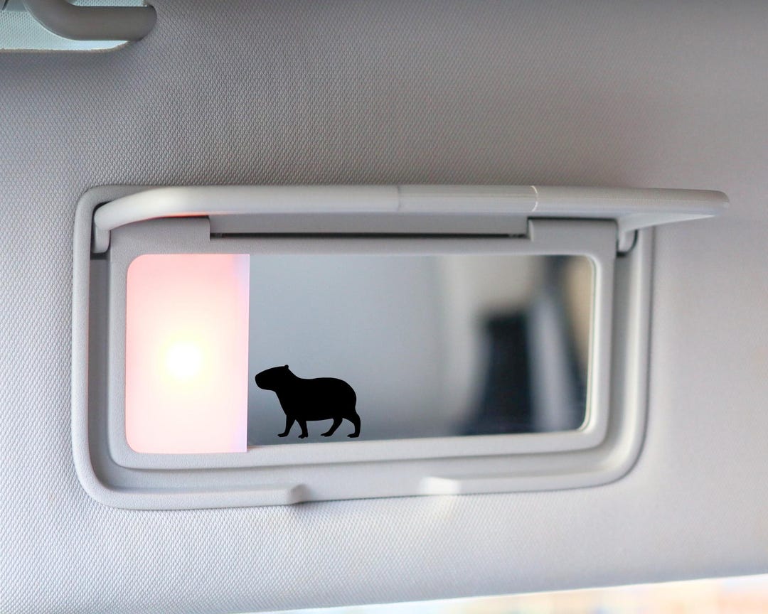 Tiny Capybara Decal, Easter Egg Decal, Hidden Decal, Small Capybara ...