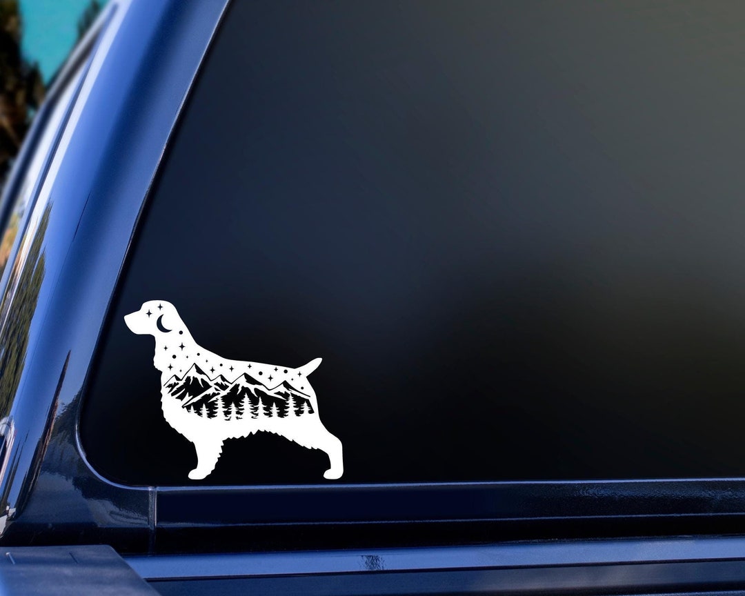 Adventure English Springer Spaniel Decal, Springer Spaniel Car Decal ...