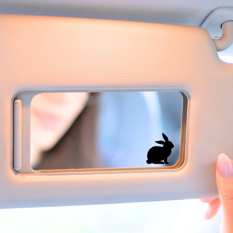 Rabbit Decal Tiny - Etsy