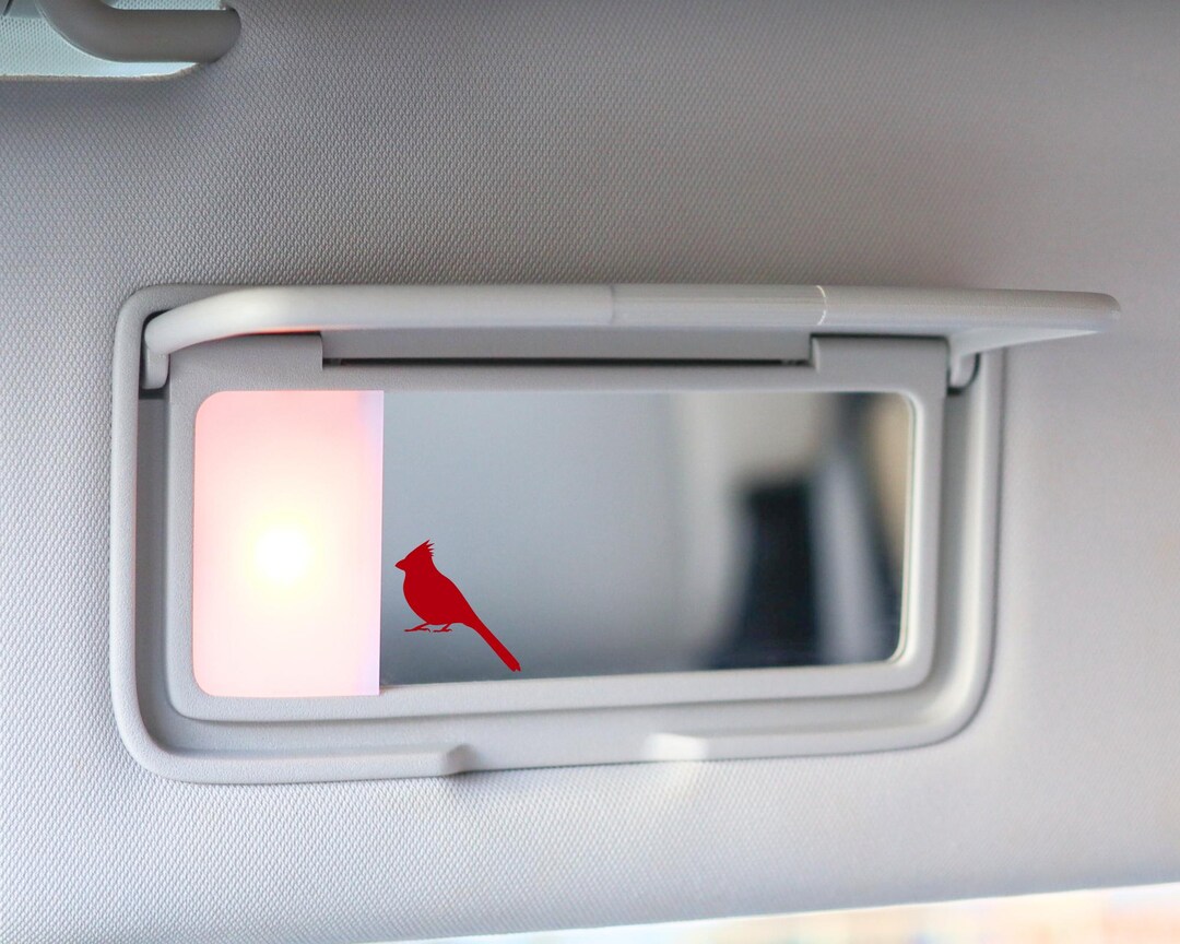 Tiny Cardinal Decal, Easter Egg Decal, Hidden Decal, Small Cardinal ...