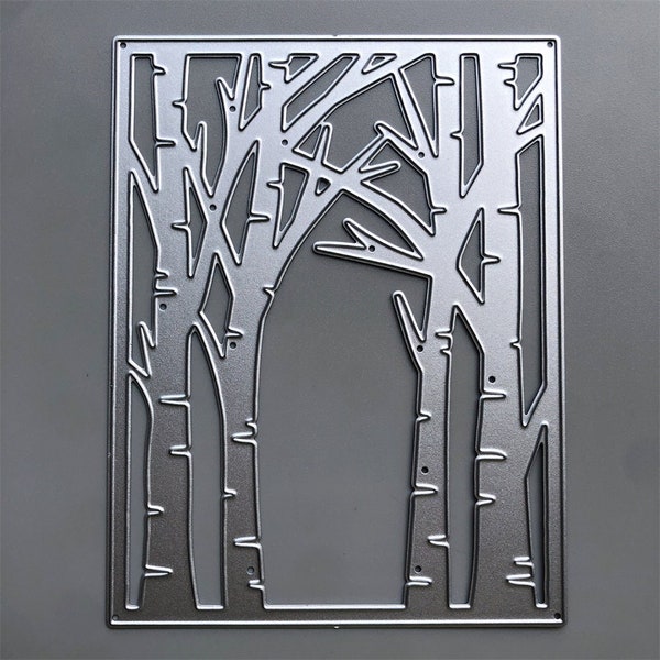 Birch Tree Embossing Stencil - Etsy
