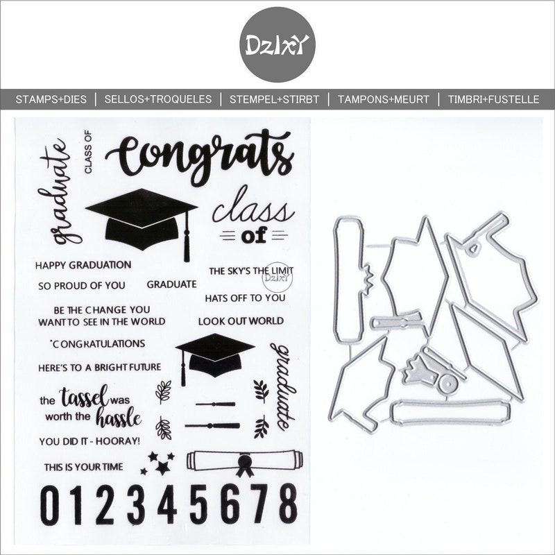 Graduation Dies for Cards - Etsy