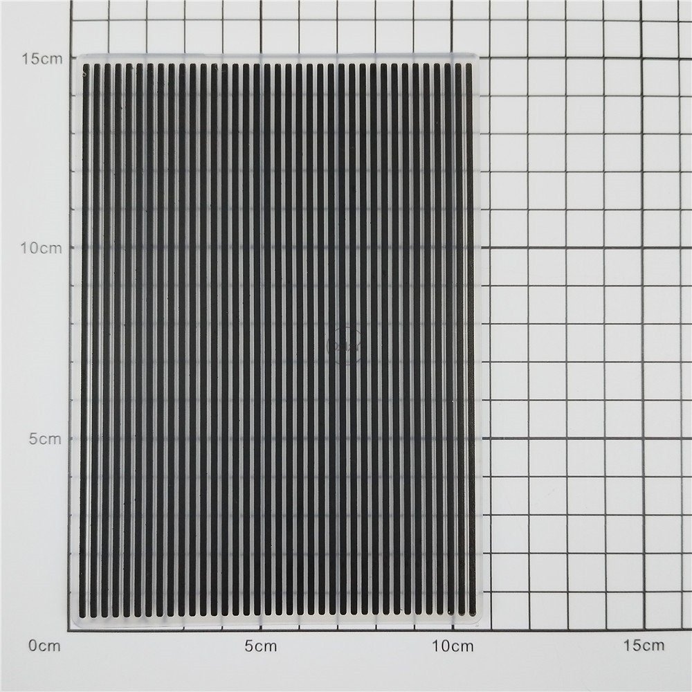 2023 NEW Striped Background Embossing Folders for Scrapbooking Paper ...