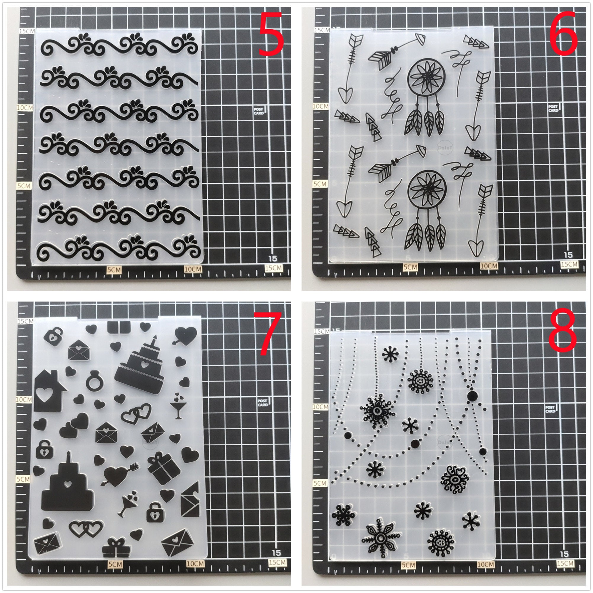 28 Design NEW Embossing Folders for Papers Album Making Card - Etsy