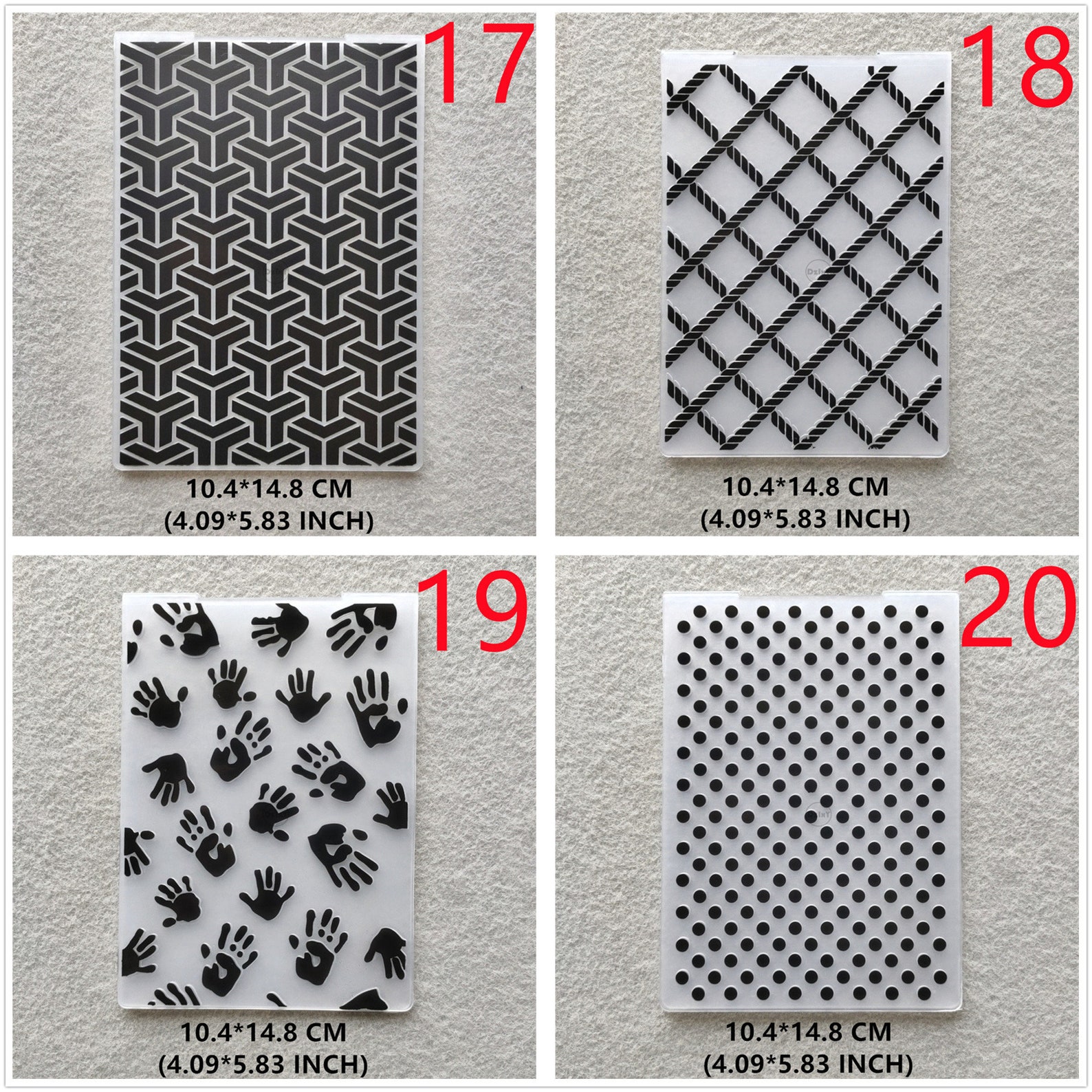 29 Design 2022 Geometry Embossing Folders for Papers Photo - Etsy