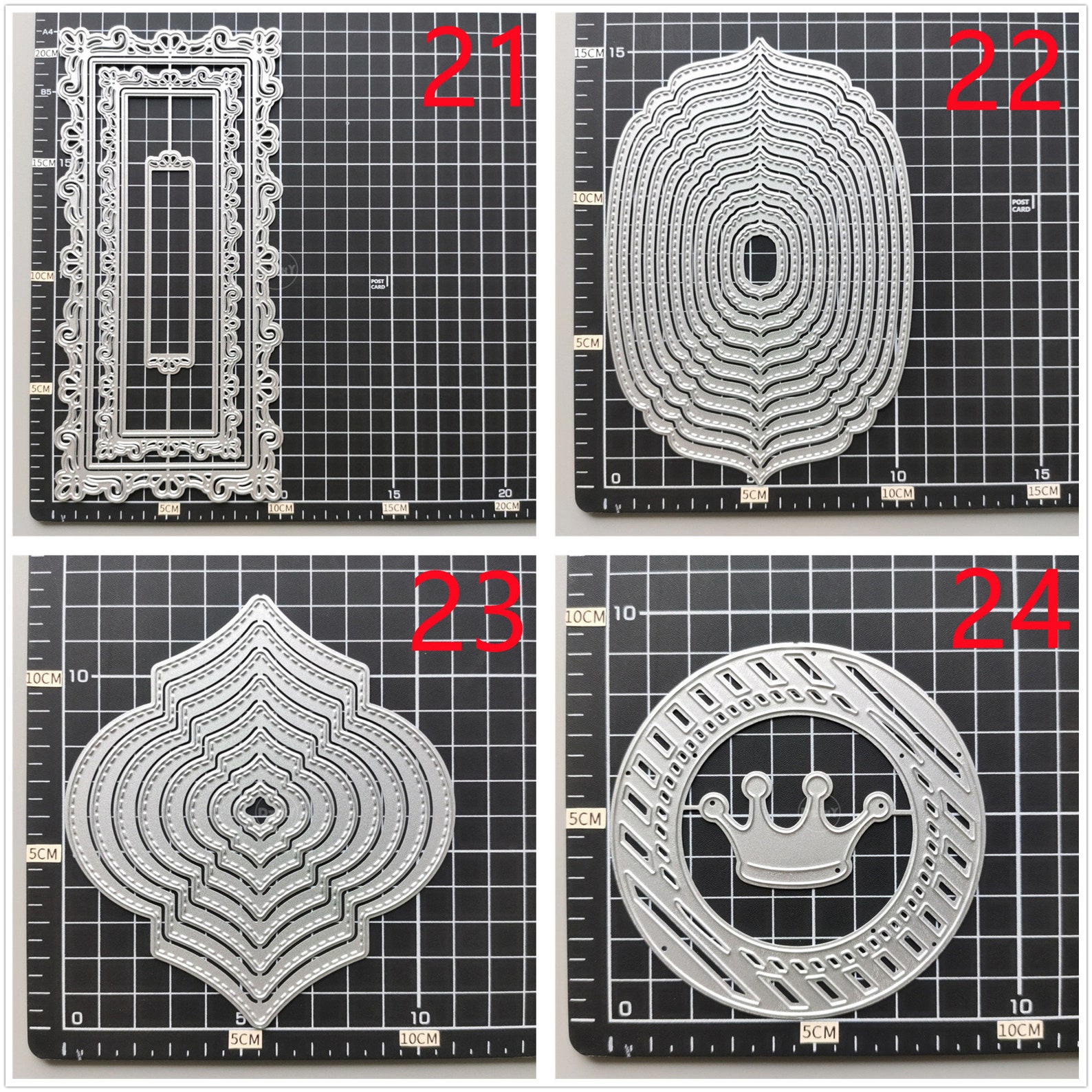 25 Design 2022 NEW Geometry Letter Metal Cutting Dies DIY Scrapbooking ...
