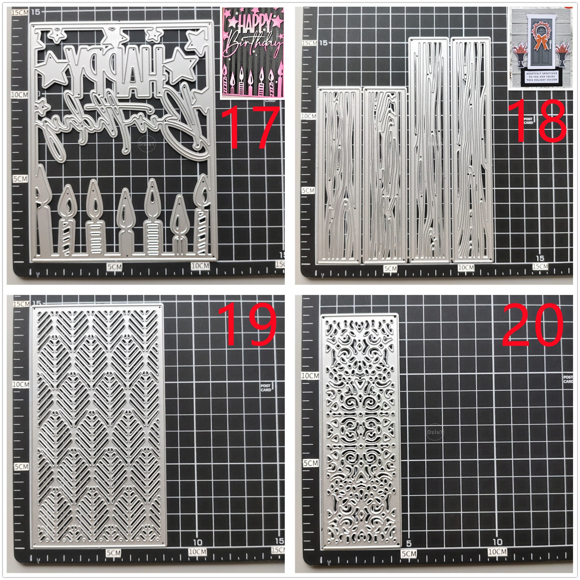 24 Design 2022 NEW Background Frame Metal Cutting Dies DIY Scrapbooking ...