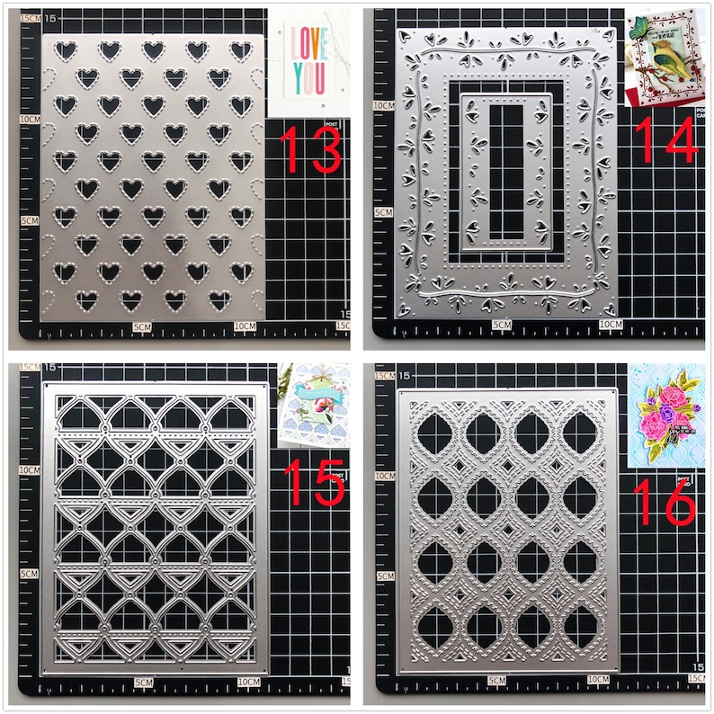 28 Design Backgrounds Frame Metal Cutting Dies 2022 NEW Die - Etsy